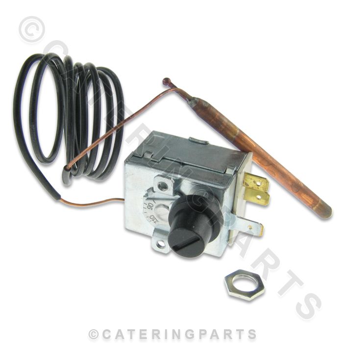SILANOS 907125 HIGH LIMIT BOILER SAFETY THERMOSTAT 90-110C GLASS ...