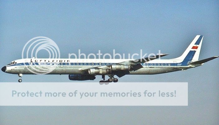 Lost Schemes: #80 Loftleidir Icelandic DC-8-63 (1967) – Airlinercafe